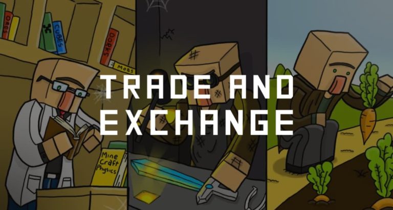 How To Trade And Exchanges With The Villagers In Minecraft ...