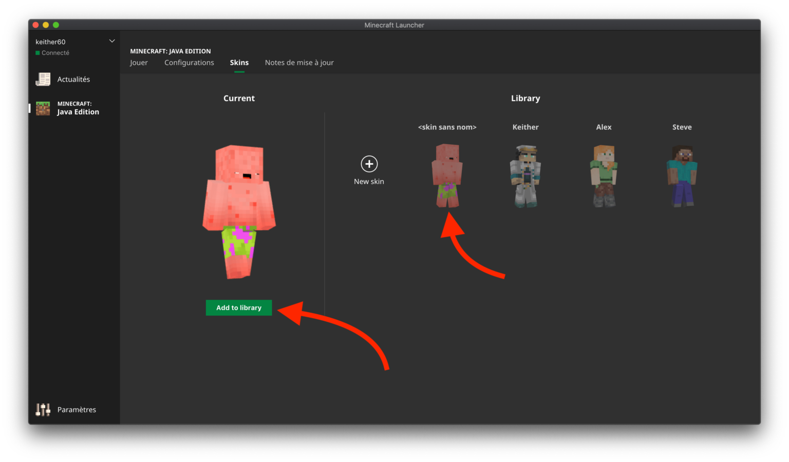¿ Cómo Cambiar De Skin En Minecraft ? - Minecraft Tutos