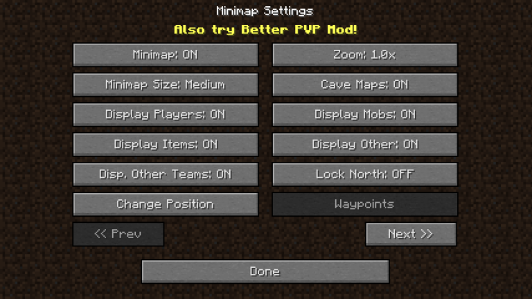 Xaero’s Minimap – Mod – 1.7.10 → 1.20 - Minecraft Tutos