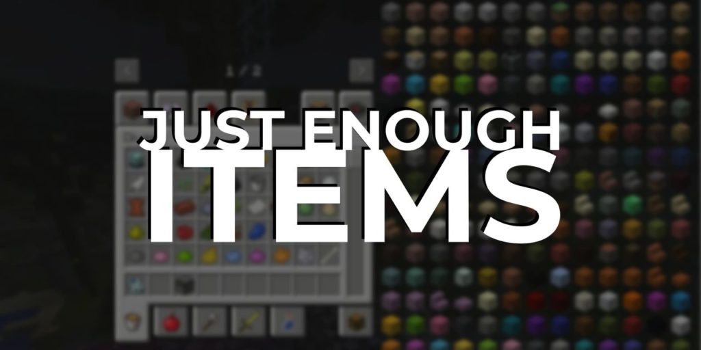 Just Enough Items JEI – Mod : 1.8.9 → 1.12.2 / 1.21.1 - Minecraft Tutos