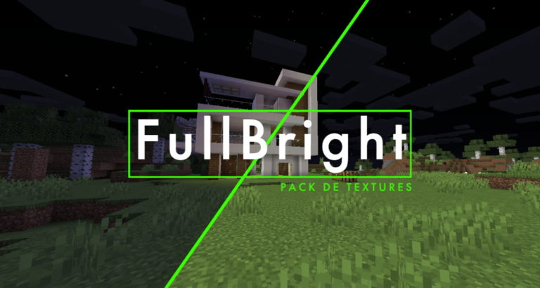 Full Bright - Minecraft Texture Pack - 1.7 → 1.21 - Minecraft Tutos